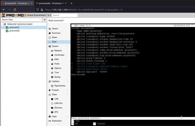 Building a Highly Available (HA) two-node Home Lab on Proxmox – A nice ...