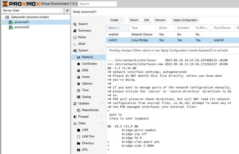 Building a Highly Available (HA) two-node Home Lab on Proxmox – A nice ...