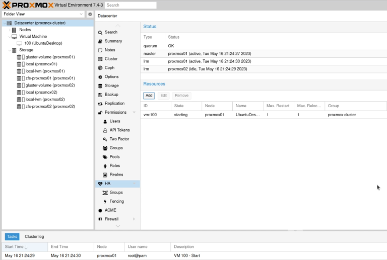 Building a Highly Available (HA) two-node Home Lab on Proxmox – A nice ...